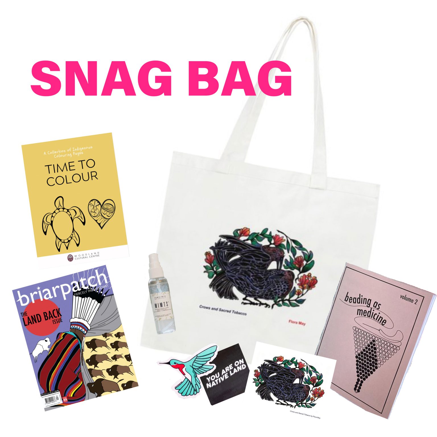 Snag Bag - Indigenous Curatorial Collective