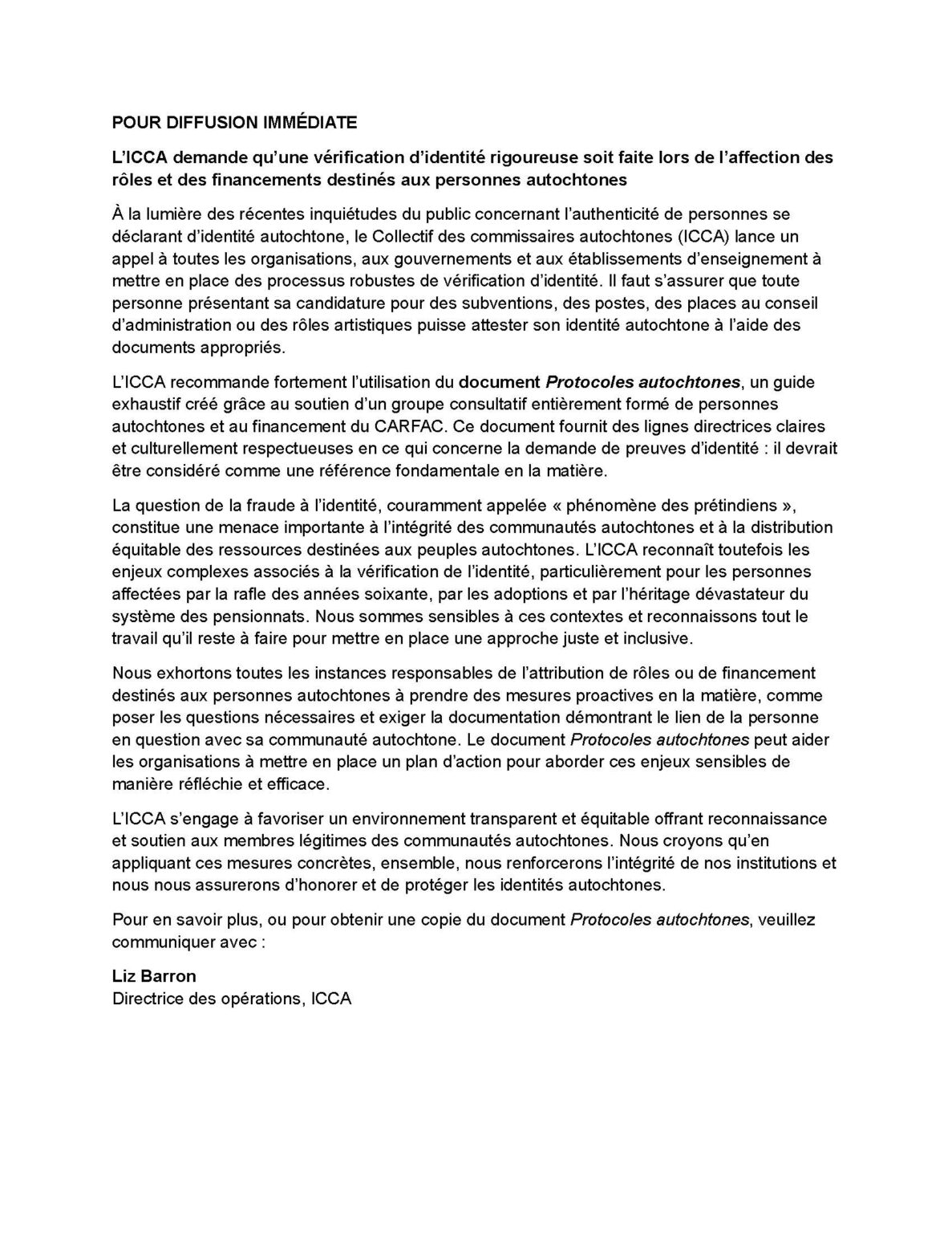 Indigenous Identity - Indigenous Curatorial Collective